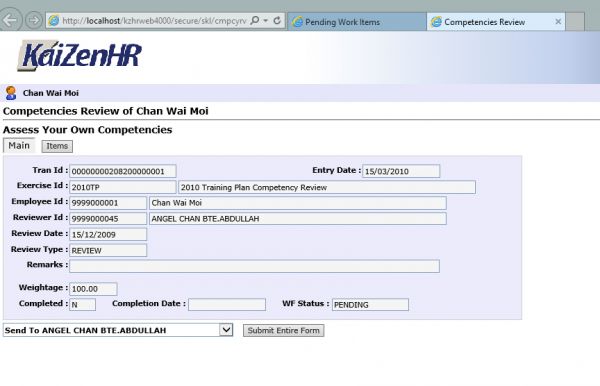 Job Competency Management - KaiZenHR HR Management